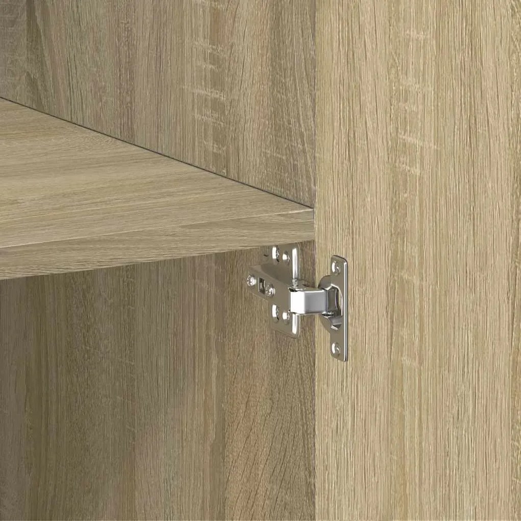 Skříň highboard dub sonoma 70 x 42,5 x 185 cm kompozitní dřevo 3281422