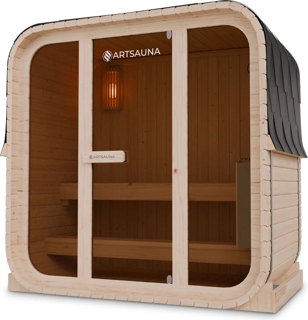 Artsauna Venkovní sauna Cube Fjora M