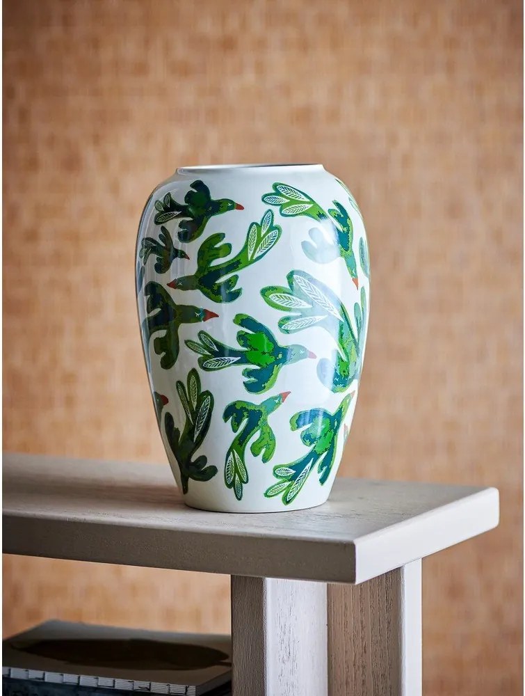 Váza z kameniny (výška 33 cm) Birdliva – Bloomingville