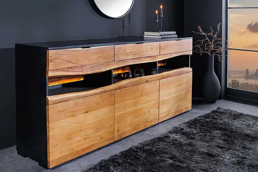 Designová komoda Feleti 180 cm akácie