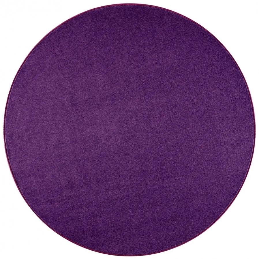 Hans Home | Kusový koberec Nasty 101150 Lila kruh, fialová - 133x133 (průměr) kruh