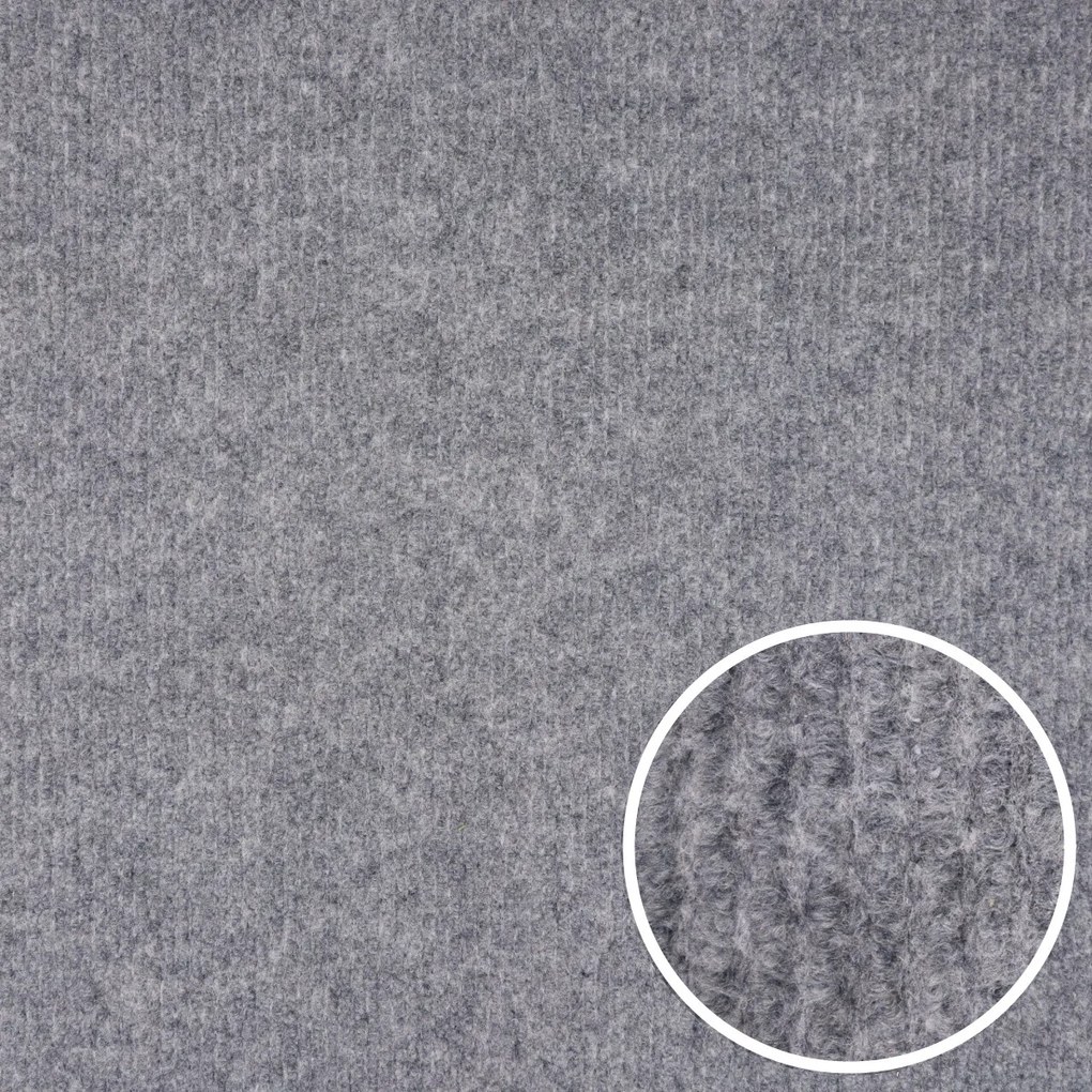 Betap, Čistící zóna Polo grey metráž - neúčtujeme odřezky z role, na míru, šíře 1m,2m,3m,4m, šedá, guma (gel - protiskluzový), chodba / předsíň