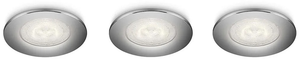 Philips | Philips 59100/11/16 - SADA 3x LED podhledové svítidlo SCEPTRUM LED/3W/230V | P1166