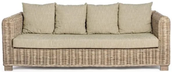BIZZOTTO Ratanová pohovka FORTALEZA 210cm 0671632