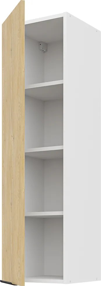 CREMONA bc | horní skříňka 30 G-108 1F policová | 30 cm | EXTRA VYSOKÁ | bílá/cremona