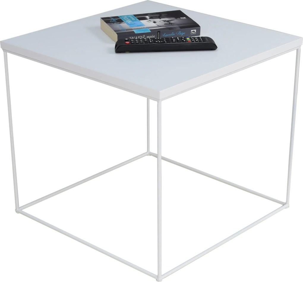 ADRK Furniture Konferenční stolek ELENA 50x50 CT-ELE-W-W