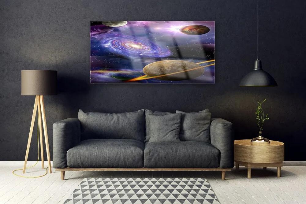 akrylový obraz Vesmír 120x60 cm