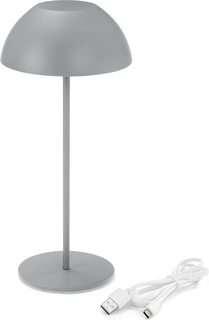 Tchibo - Bateriová stolní lampa s Led, šedá