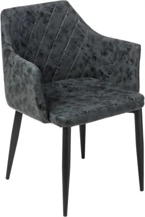 Židle Emmon, černá
