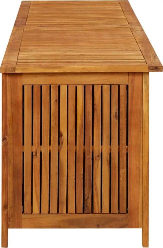 vidaXL Zahradní úložný box 200 x 50 x 58 cm masivní akáciové dřevo [316500]