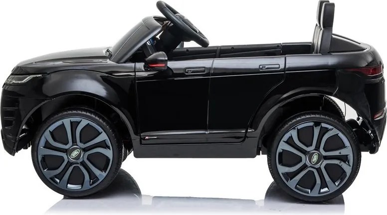 LEAN CARS Elektrické autíčko Range Rover Evoque černé lakované