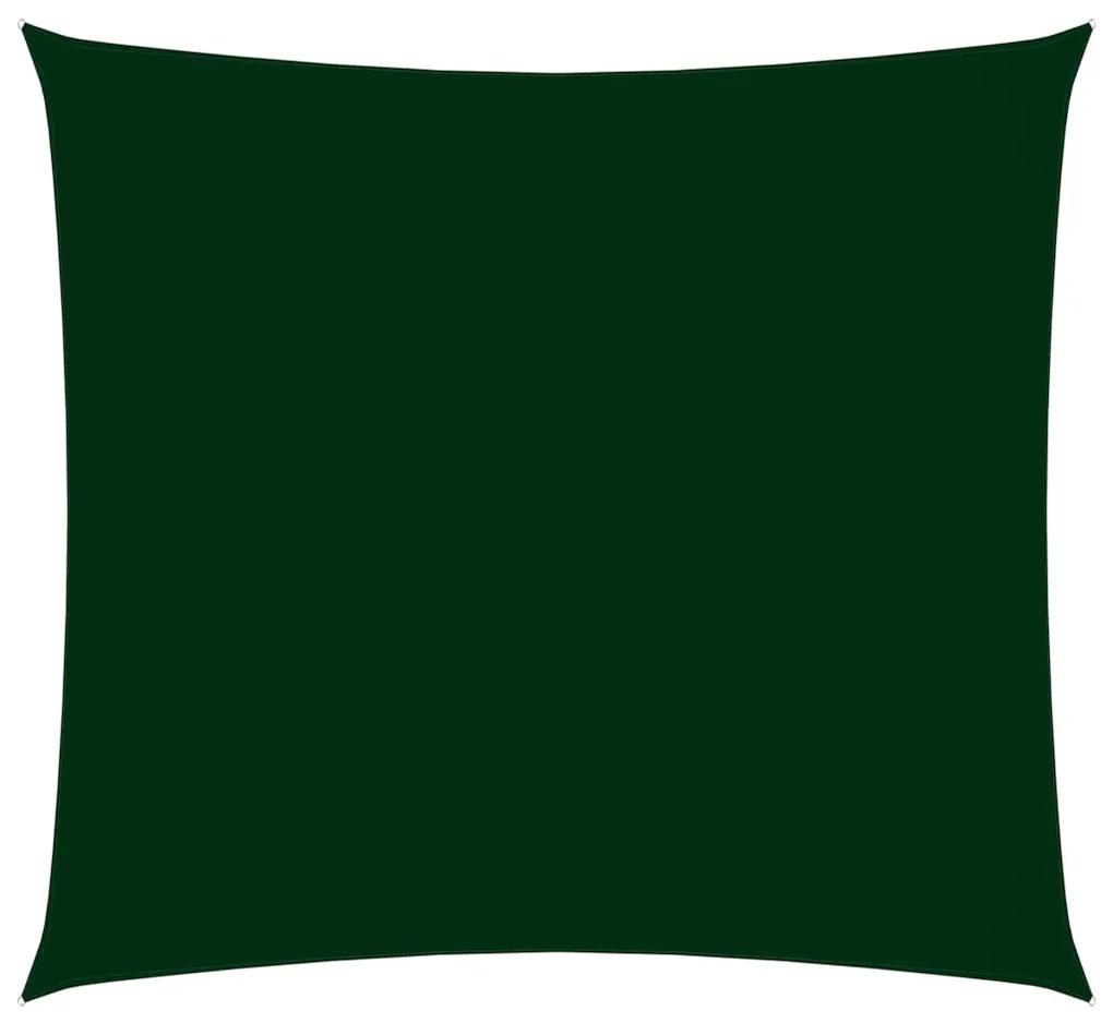 Stínící plachta oxfordská látka čtverec 4,5x4,5 m tmavě zelená - Default Title