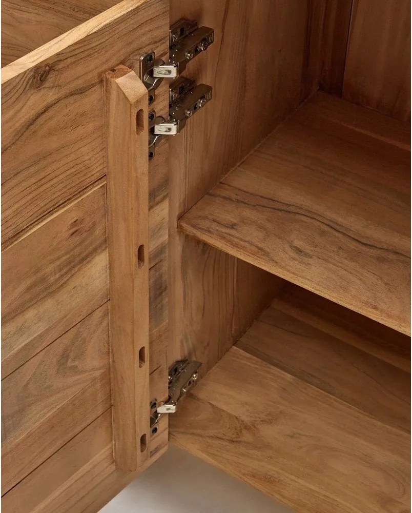 Komoda z masivu akácie v přírodní barvě 150x88x40 cm Uxue – Kave Home