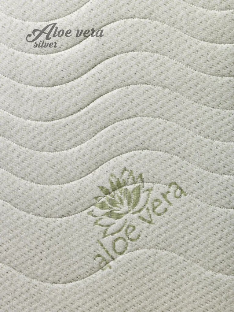 TEXPOL STELA PLUS - oboustranná taštičková matrace s potahem Aloe Vera Silver