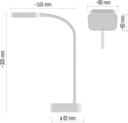 LED stolní lampa EMILY EMOS Z7627