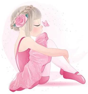 Plakát Baletka v růžovém