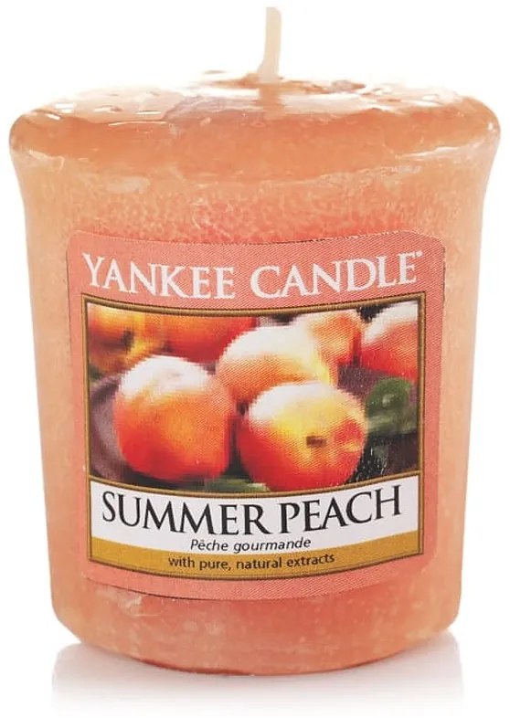 Yankee Candle – votivní svíčka Summer Peach, 49 g