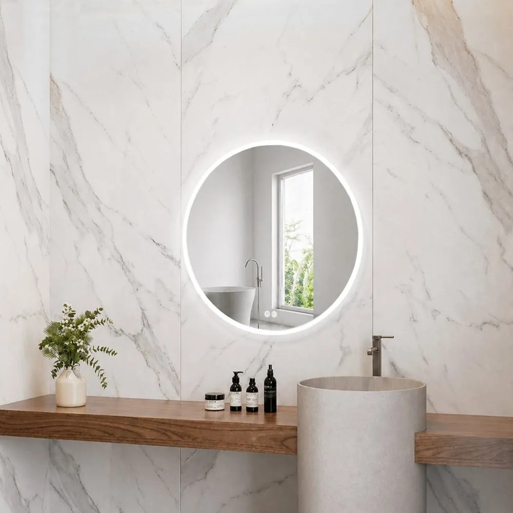 Mereo zrcadlo kulaté 80 cm s LED osvětlením CN163
