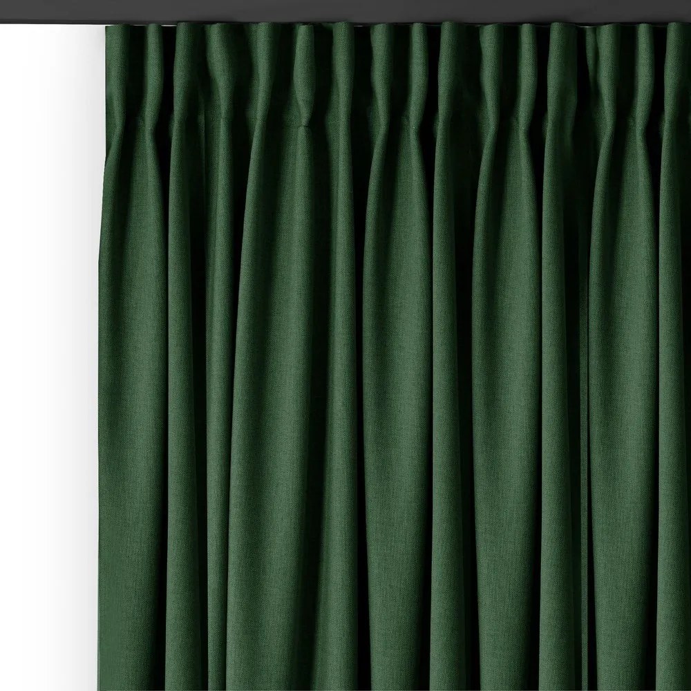 Tmavě zelený dimout závěs 265x250 cm Calisto – Filumi