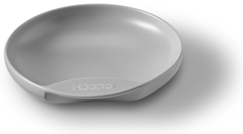 Hoopo Designová miska pro kočky Plate šedá