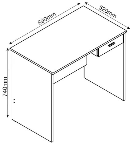 Psací stůl SIMPLY BR