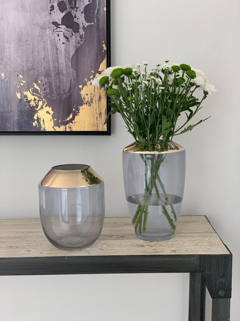 LEONIQUE "AMAURY" skleněná váza 1 ks