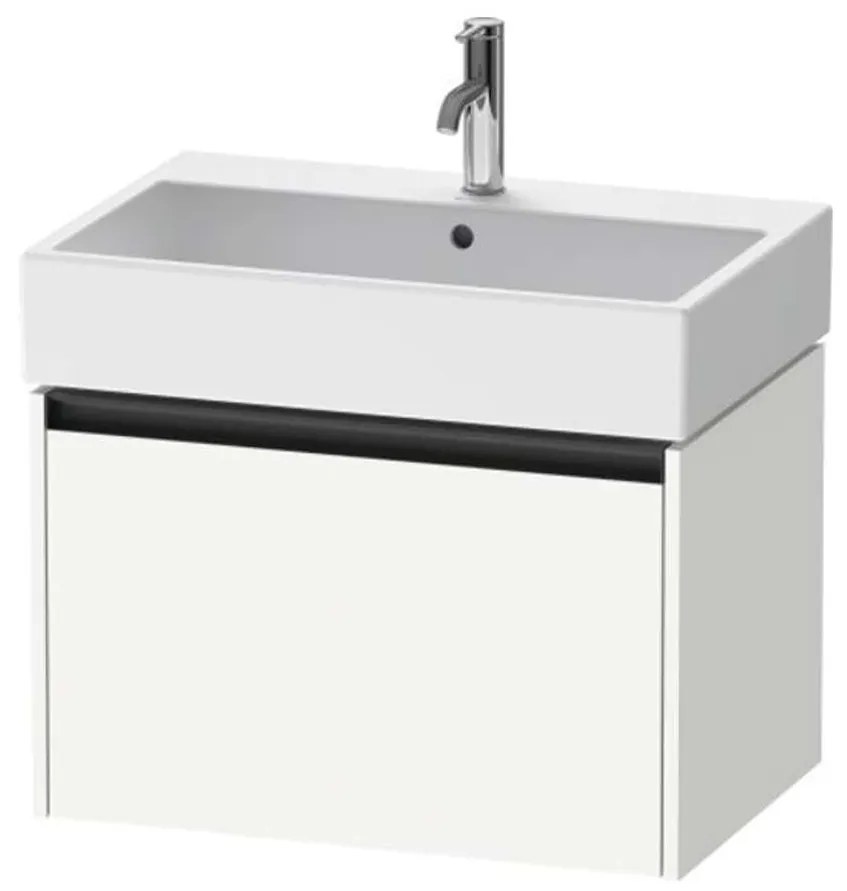 Duravit Ketho.2 - Umyvadlová skříňka 44x68x46 cm, 1 zásuvka, matná bílá K25076018180000