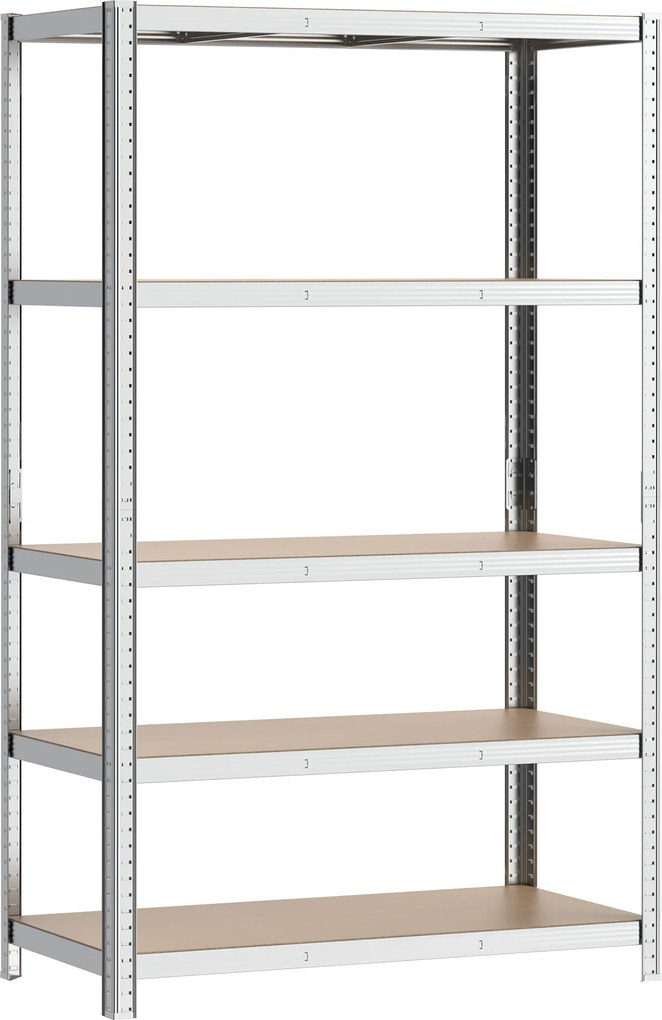 Dílenský regál Wiltec – 100 × 60 × 200 cm, 200 kg (62869)