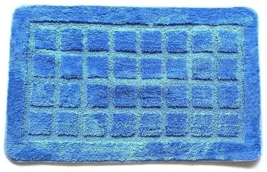 Jahu Koupelnová předložka KOSTKA Modrá 50x80 cm