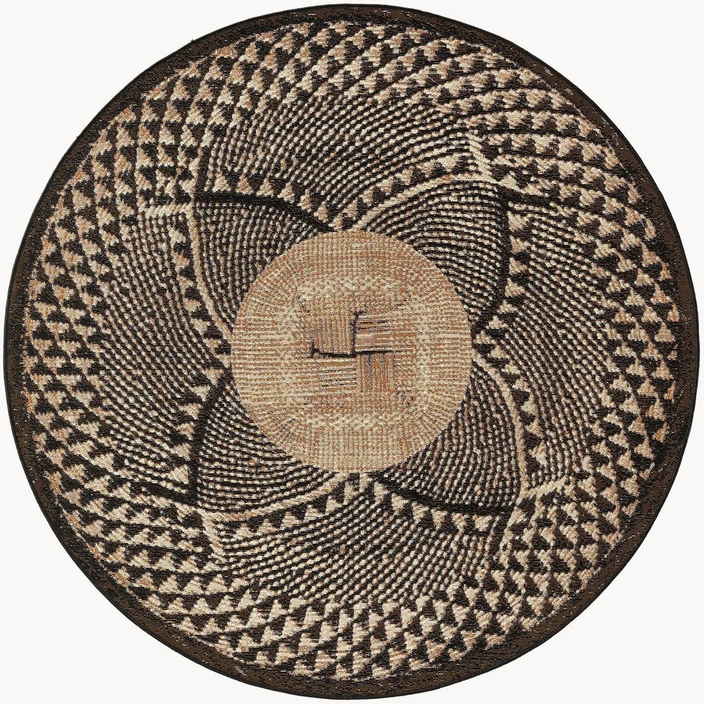 Kulatý interiérový/exteriérový koberec Artis