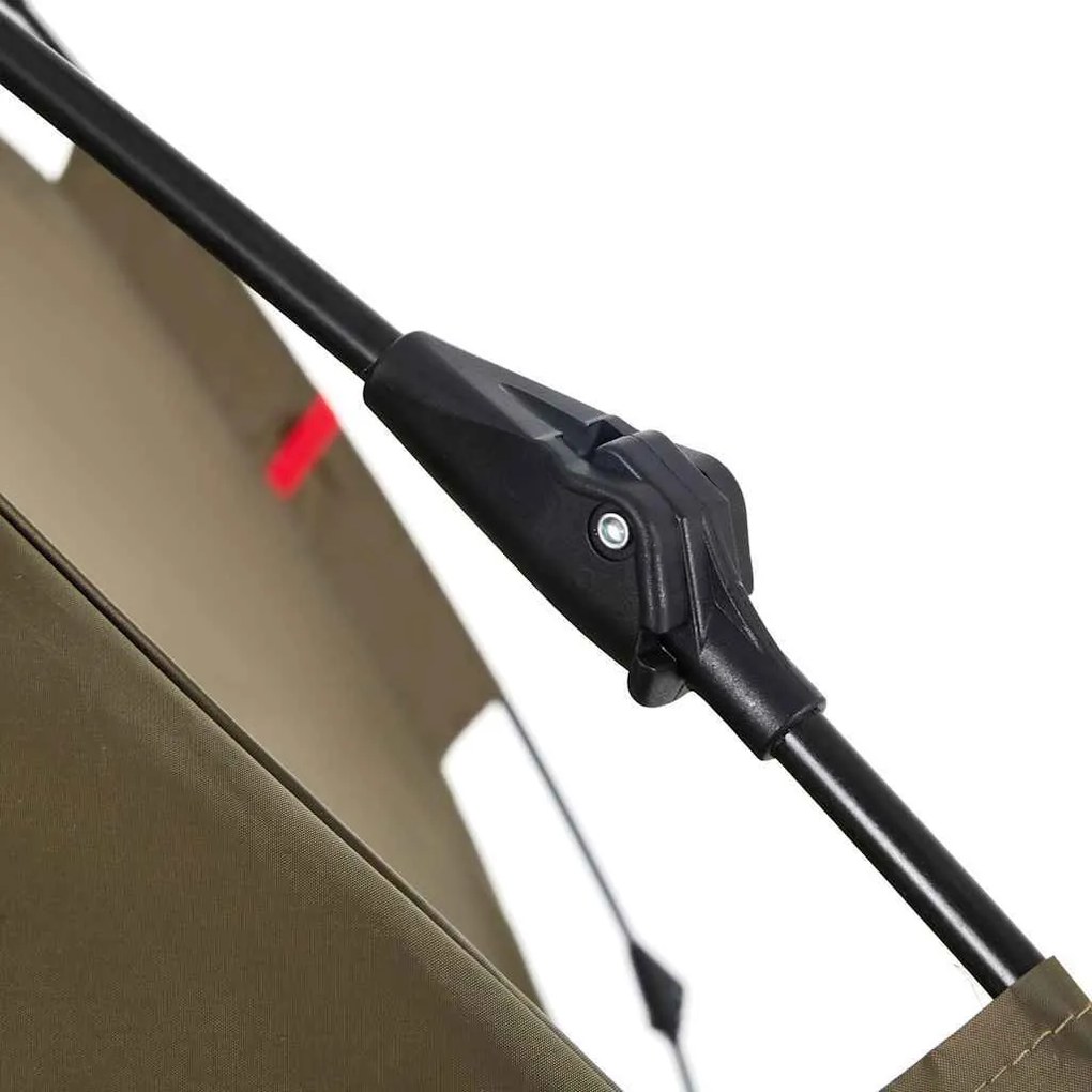 vidaXL Rybářský stan pro 4 osoby rychloupínací [4005325] Barva: Hnědá