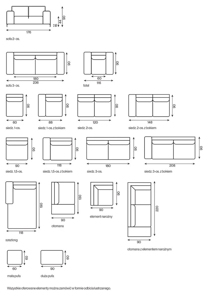 Trojmístná rozkládací pohovka ATALANTA | zelená