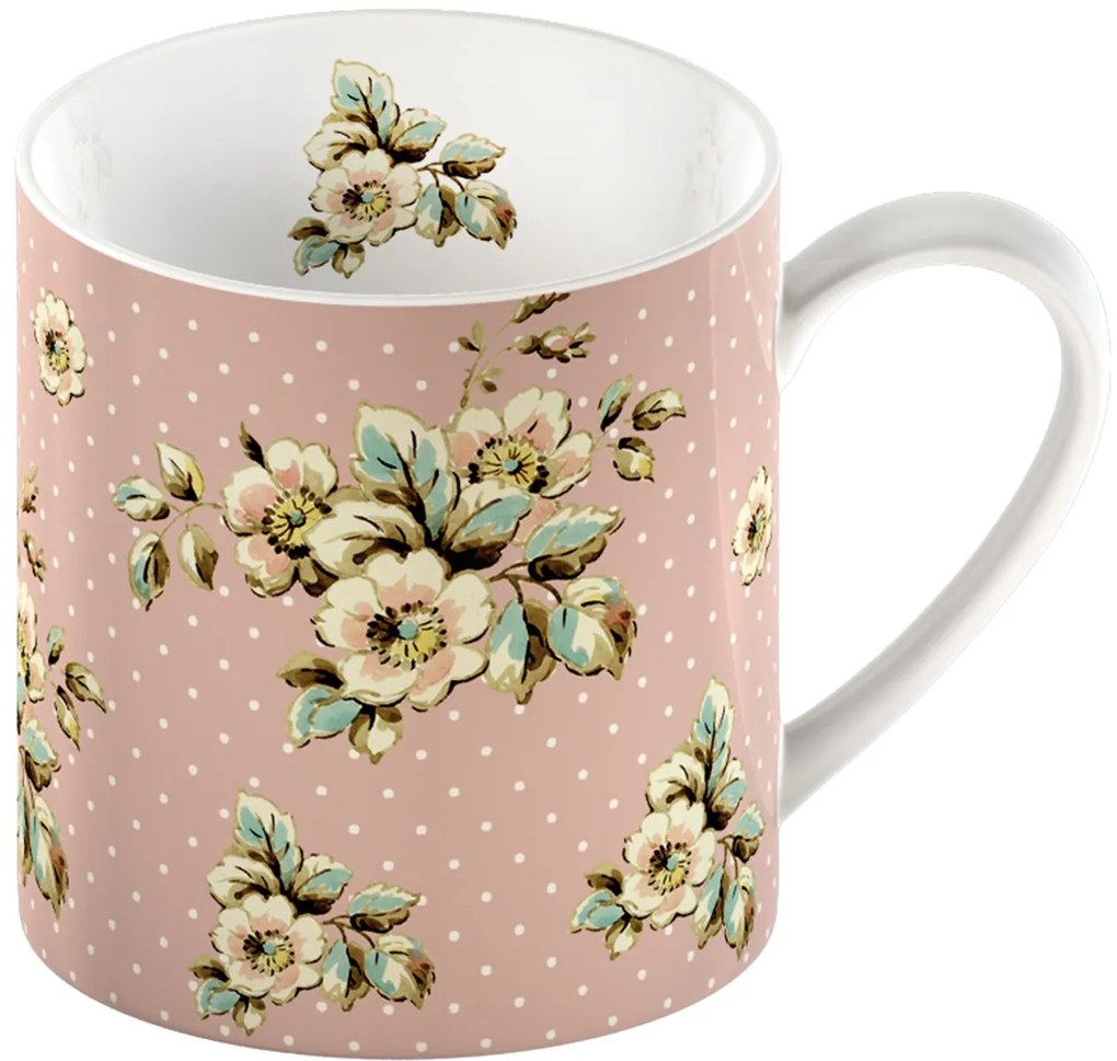 Creative Tops Katie Alice Cottage Flower Porcelánový hrnek Pink Floral 330 ml