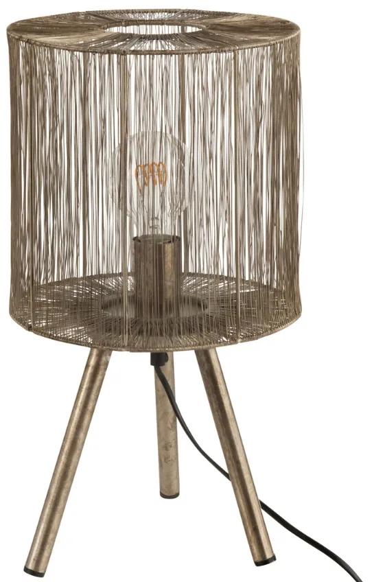 OnaDnes -20% Mosazná kovová stolní lampa J-Line Nystad