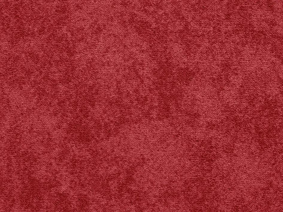 ITC Metrážový koberec Sonate 016 BARVA: Červená, ŠÍŘKA: 5 m