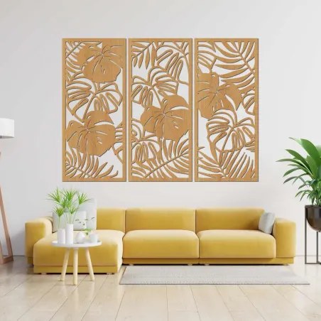 Tropické listy monstera a kapradina | SENTOP HDF0533