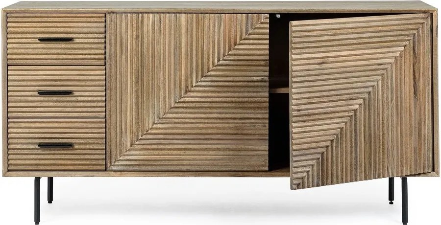 Komoda z mangového dřeva v přírodní barvě 160x83x40 cm Darsey – Bizzotto