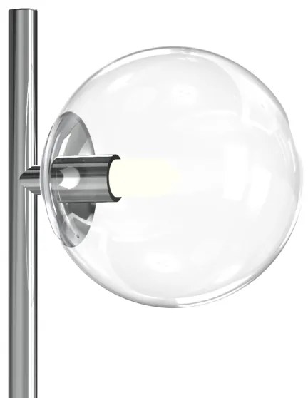 ONLI - Stolní lampa KIMBERLY 1xG9/6W/230V 35 cm lesklý chrom
