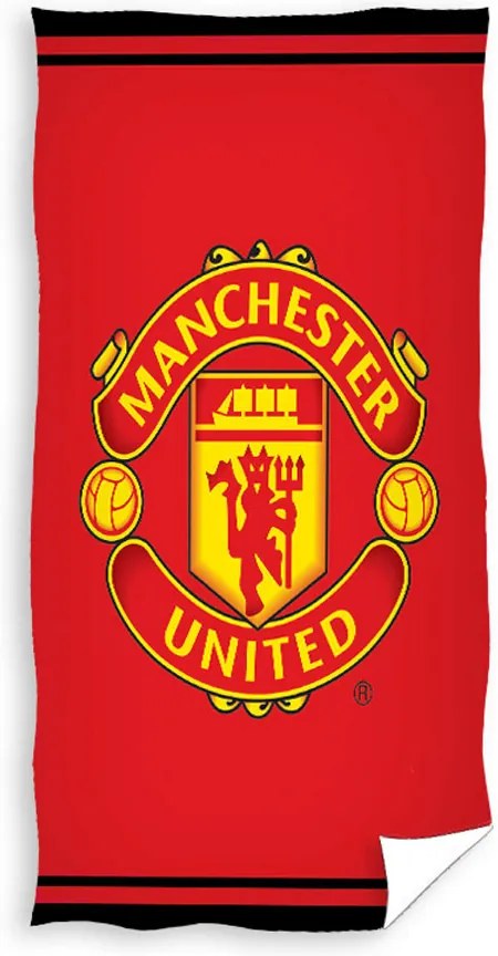 Carbotex Dětský ručníček Manchester United logo froté 40/60 cm