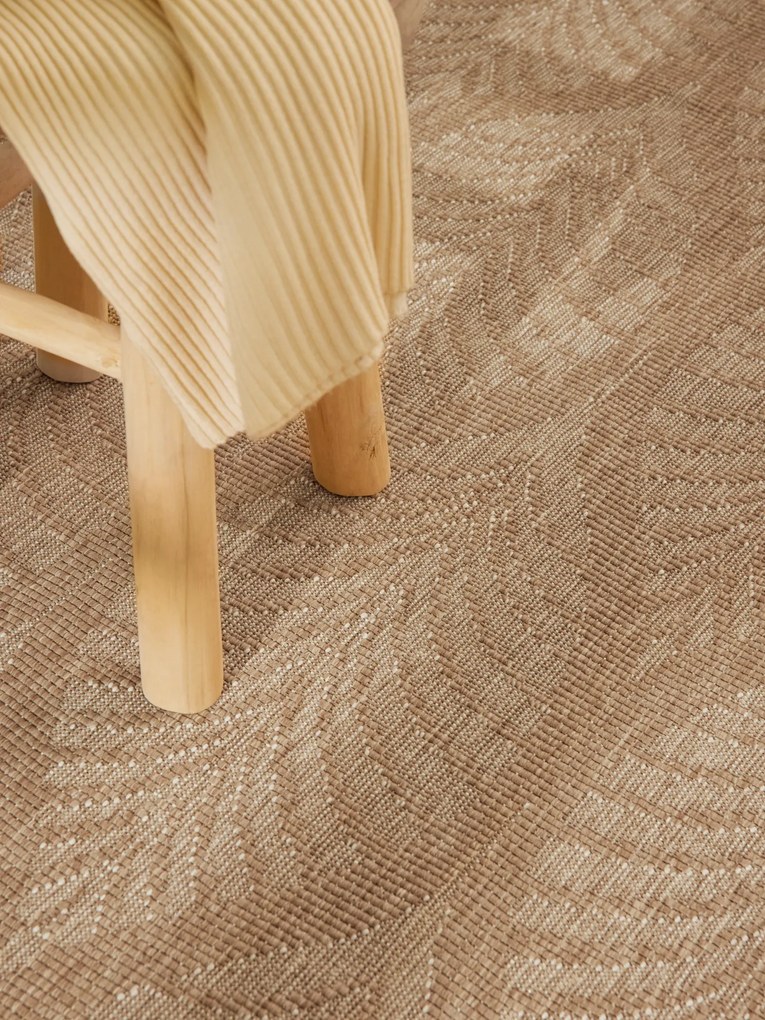 Behúň Duet Liora 106247 Beige/White - na von aj na doma, 80x250, béžová, chodba / predsieň, NORTHRUGS