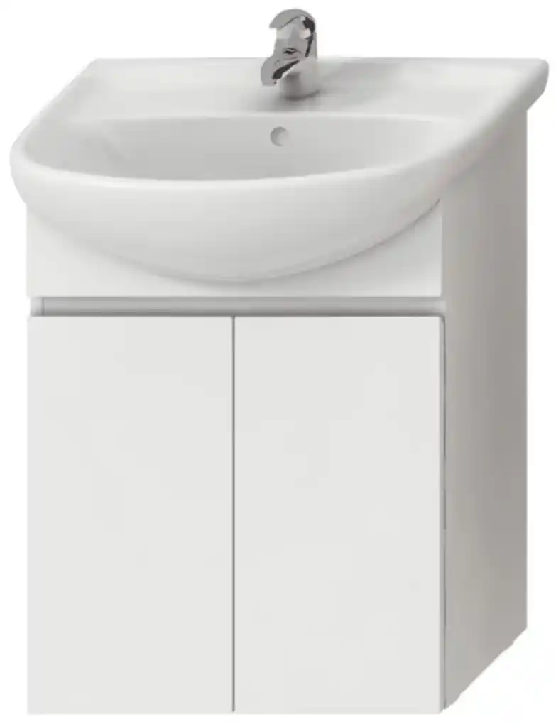 Koupelnová skříňka pod umyvadlo Jika Lyra Plus 50x31,5x70 cm bílá  H4531110383001 | BIANO