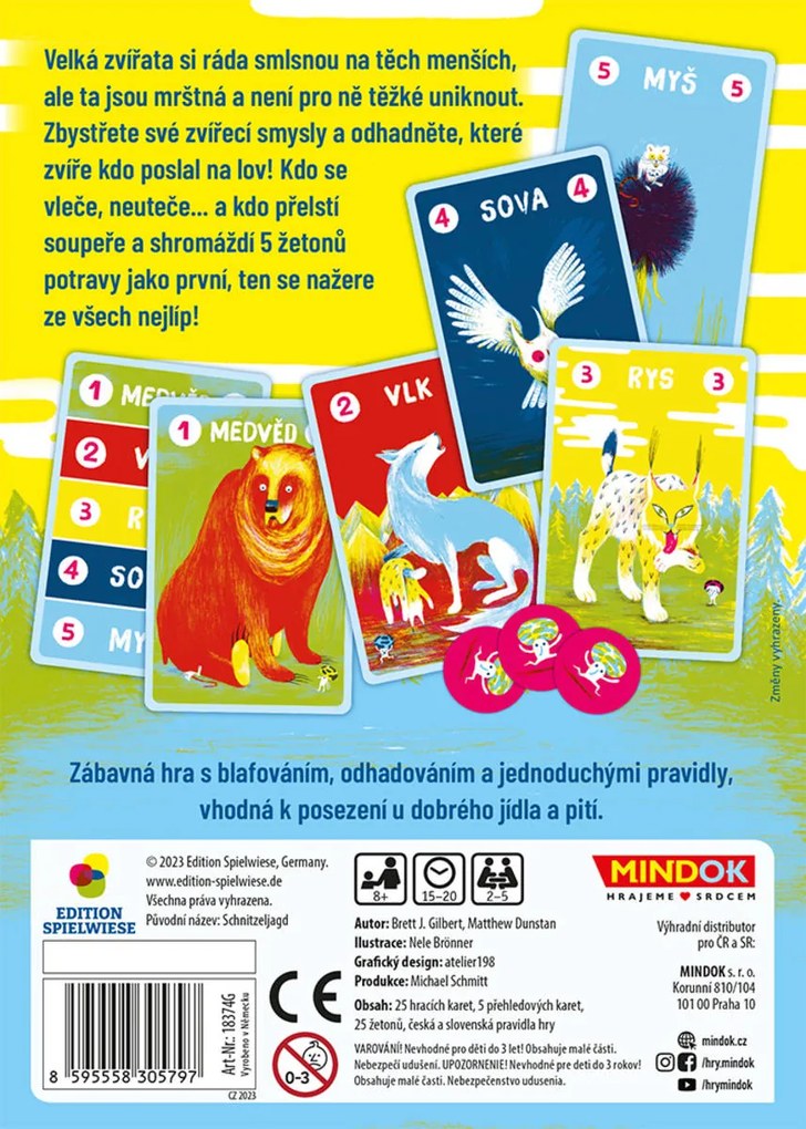 MINDOK HRA Co tě žere? *SPOLEČENSKÉ HRY* mn579