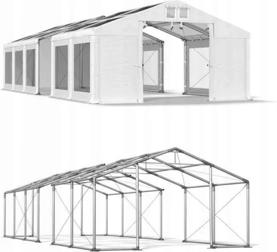 Stan 6x18 m zimní Das 580 Wp