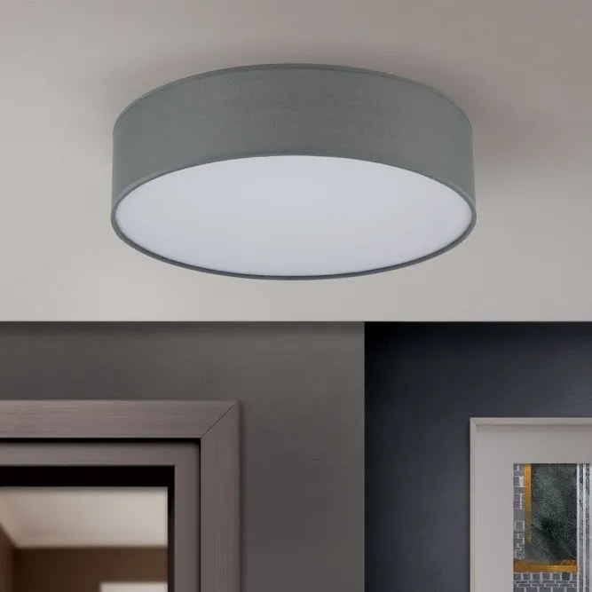 Orion DL7-617/3Grau Stropní svítidlo SEDA šedé, průměr 40cm