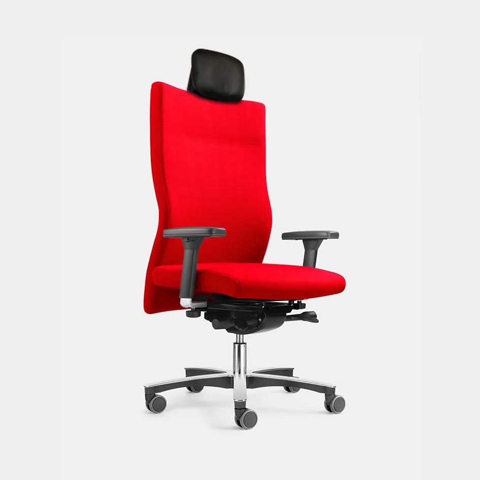 LÖFFLER Zdravotní balanční židle PANAMERO + MFK Barva potahu: A53 červená