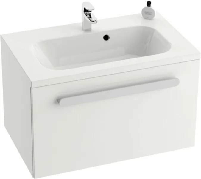 Koupelnová skříňka pod umyvadlo Ravak Chrome 60x49 cm bílá X000000530