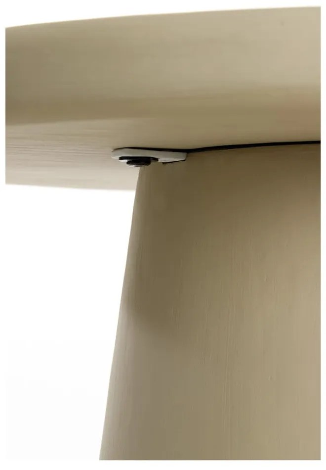 Béžový kulatý konferenční stolek ø 60 cm Kulona – Light &amp; Living