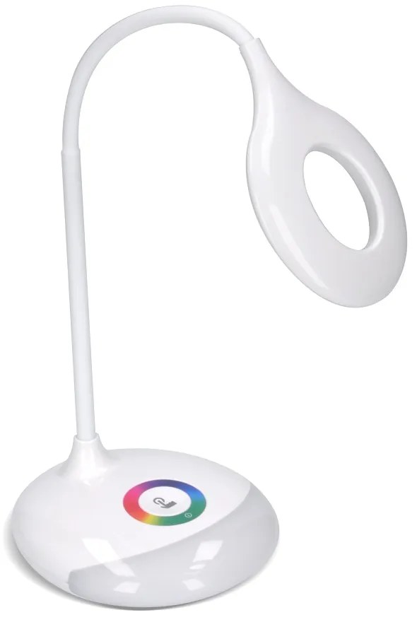 Nabíjecí stolní LED lampička 5W, bílá