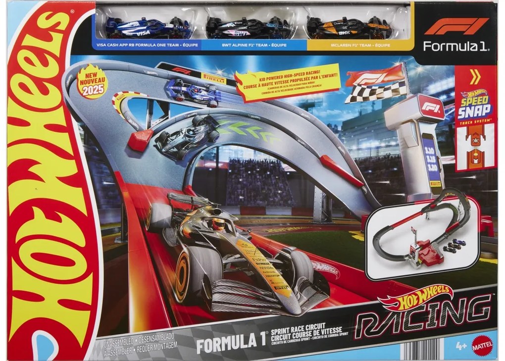 Hot Wheels Racing startovací dráha JDY15 TV