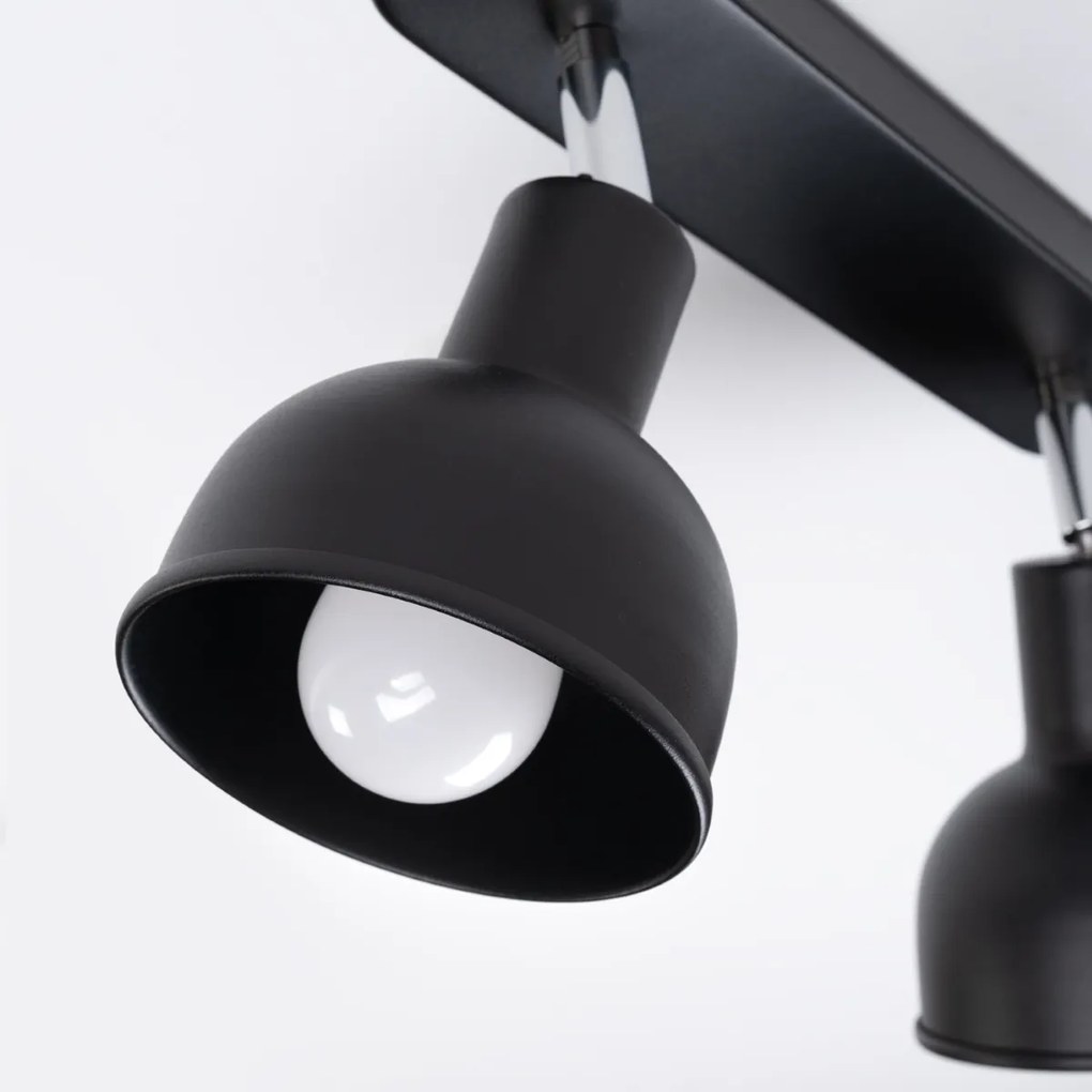 Sollux Lighting Stropní svítidlo ELBA 2 černé